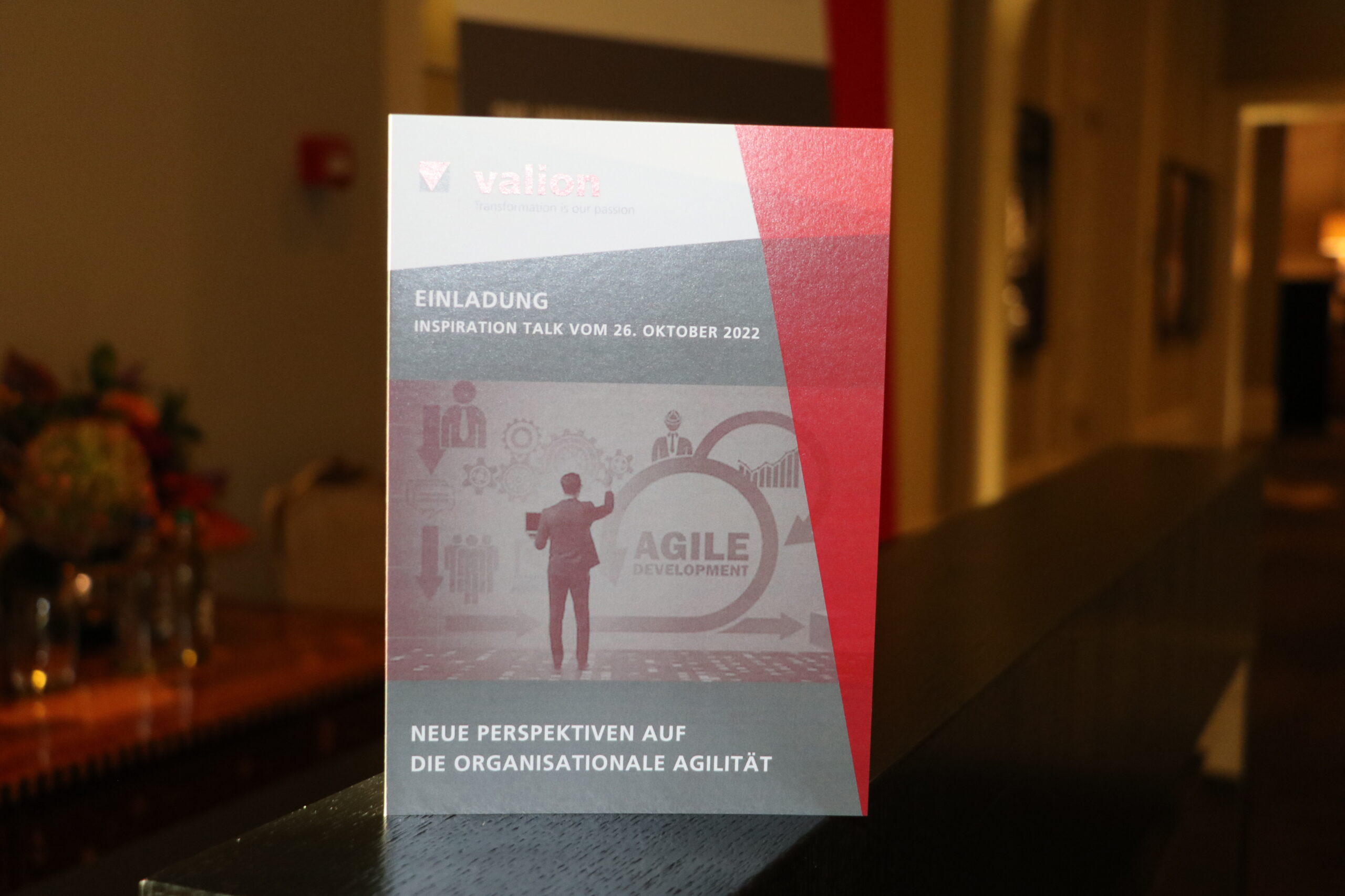 Inspiration Talk vom 26.10.2022 im Hotel Schweizerhof Bern | Valion AG